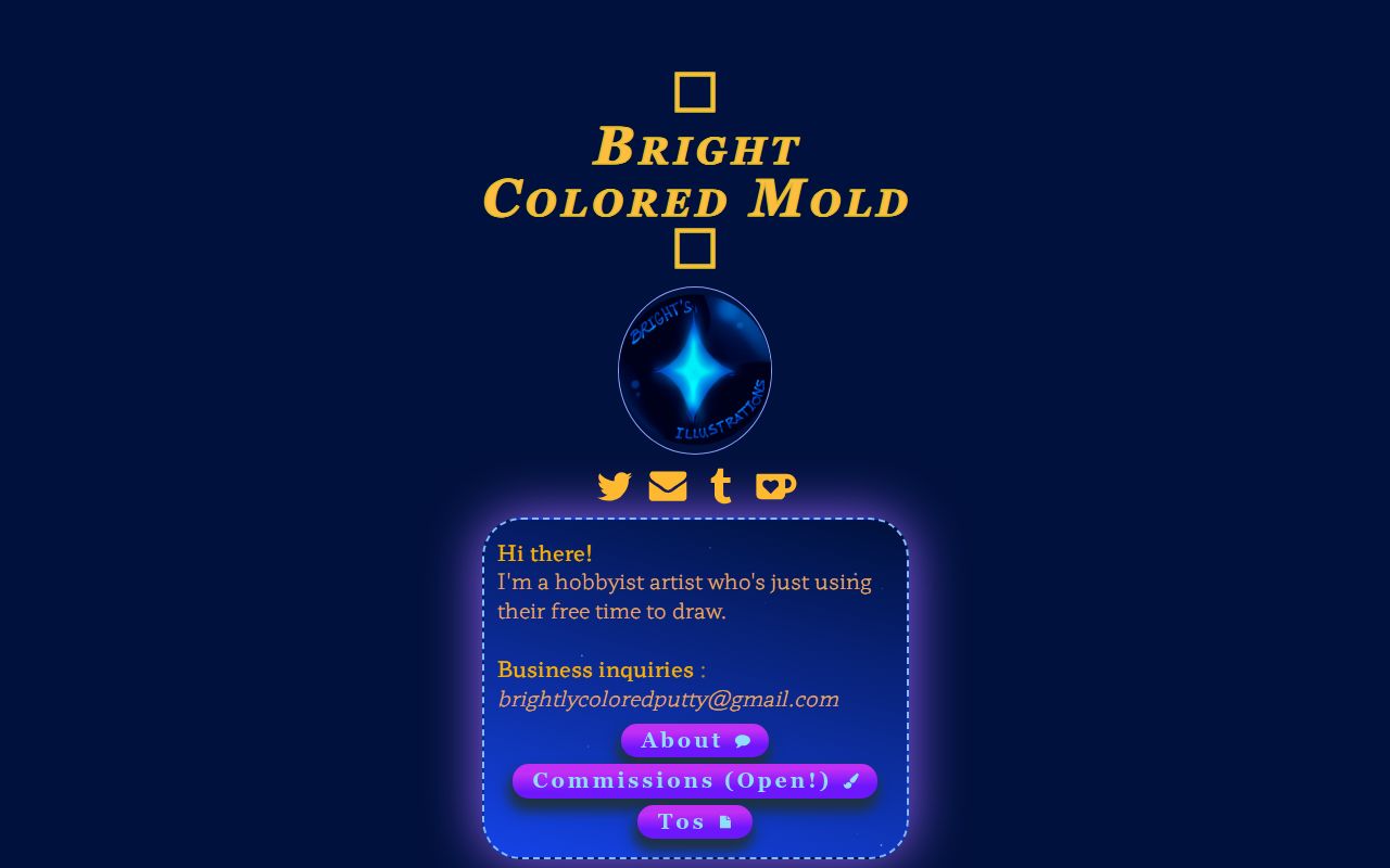 Brightly Colored Mold